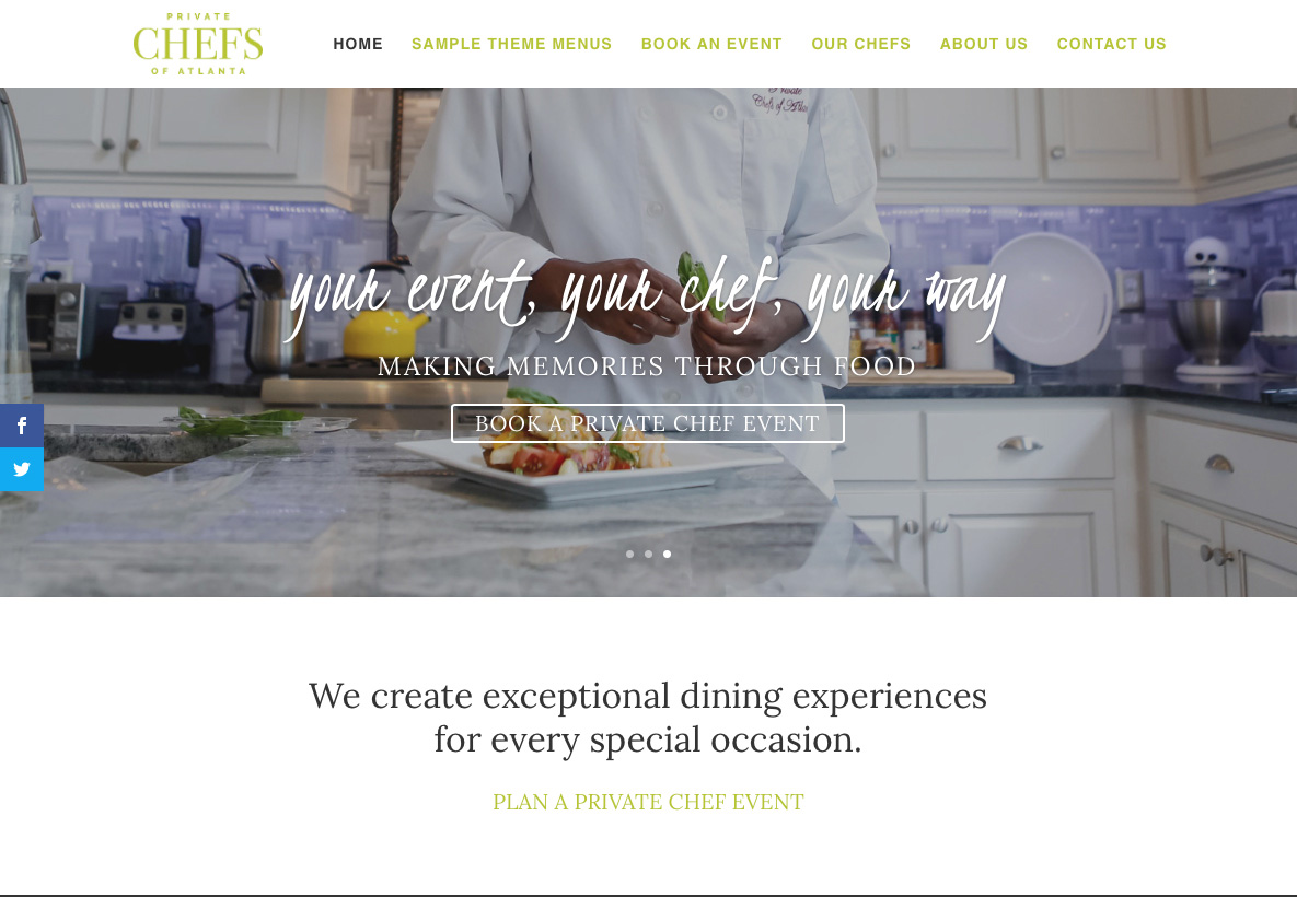 Private Chefs of Atlanta - Ed Phelps